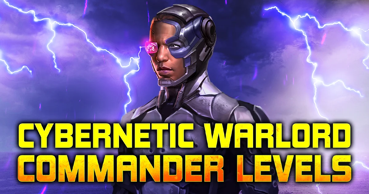 Mobile Strike - Cybernetic Warlord Commander: Level 300!